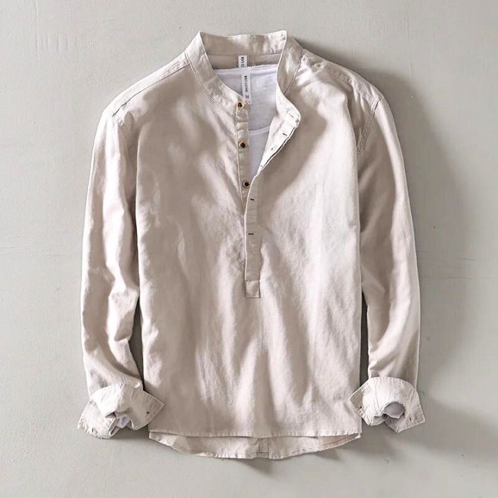 Lucas Linen Shirt – Monaco Republic