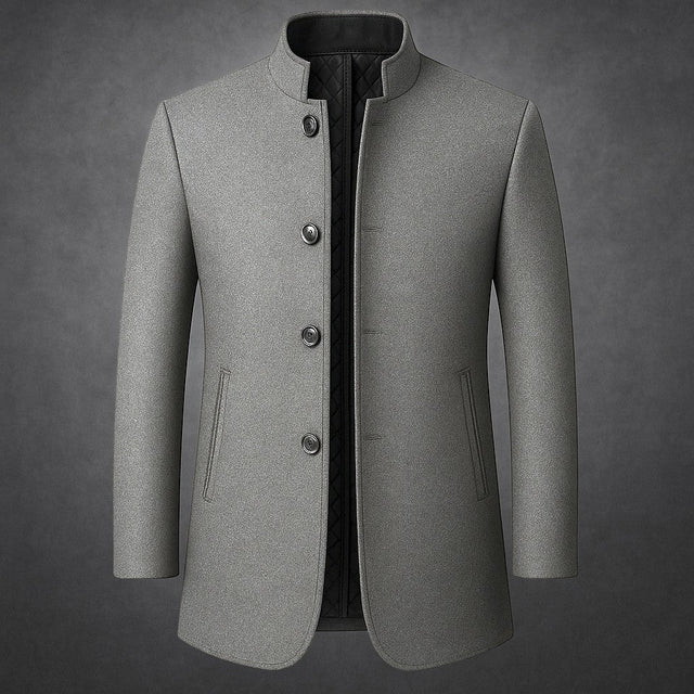 Commander Wool Coat – Monaco Republic