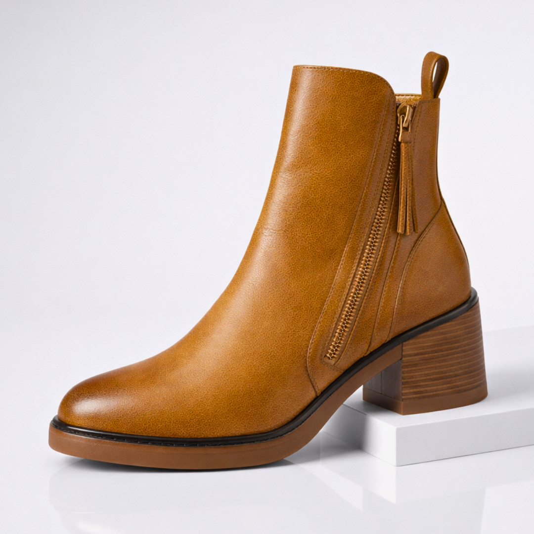 Marcella Leather Boots – Monaco Republic